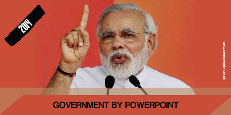 Government by PowerPoint: Prime Minister Narendra Modi
